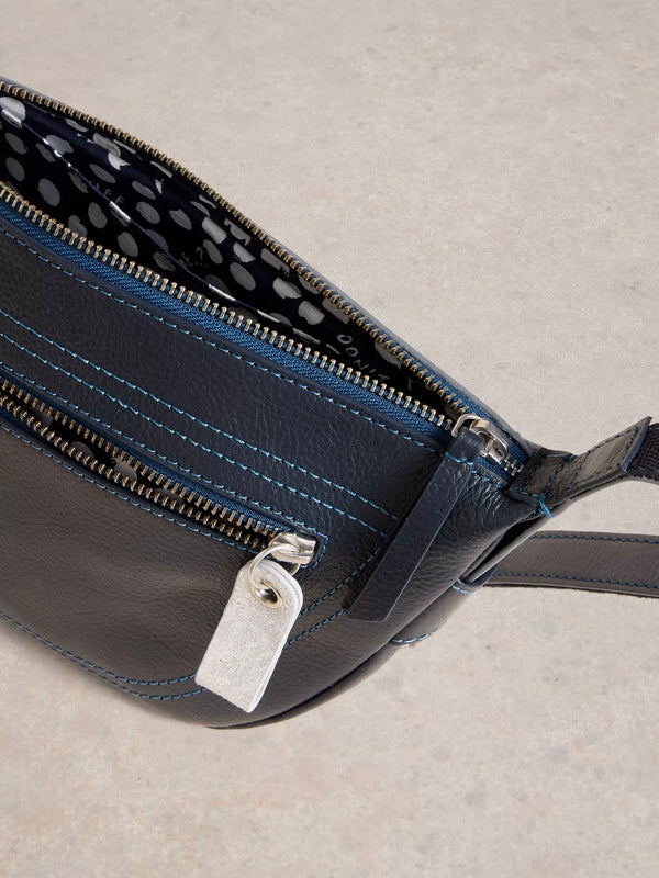 White Stuff Caro Crossbody Bag 442868 Navy Multi - Crocus & Ivy Interiors