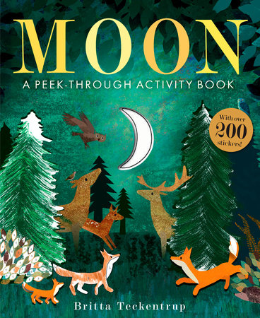 Moon Peek-Through Activity Book - Crocus & Ivy Interiors