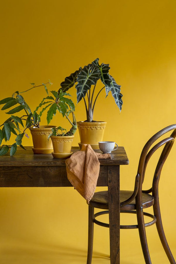 Bergs Potter Kobenhavner Pot - Amber Yellow - Crocus & Ivy Interiors