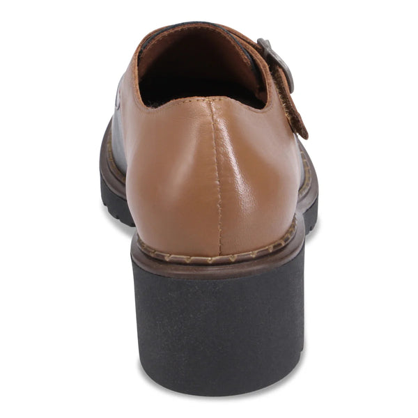 Bueno Nolan Shoe Black/Walnut - Crocus & Ivy Interiors