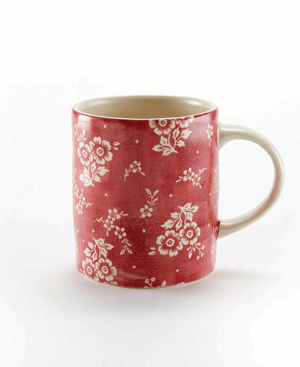Tableau Red Mayflower Mug - Crocus & Ivy Interiors