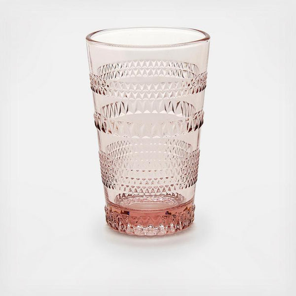 Tableau Madison Beverage Glass - Blush - Crocus & Ivy Interiors